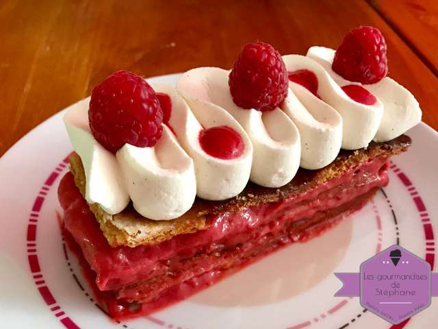 Recettes de Millefeuille et Framboises