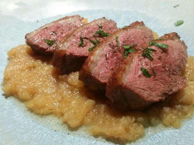 Recettes de Filets de canette et Pomme