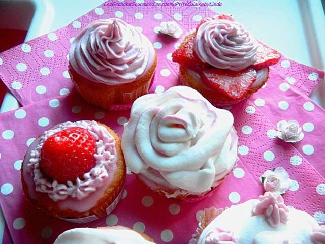 Recettes de Pétales de rose et Fraises