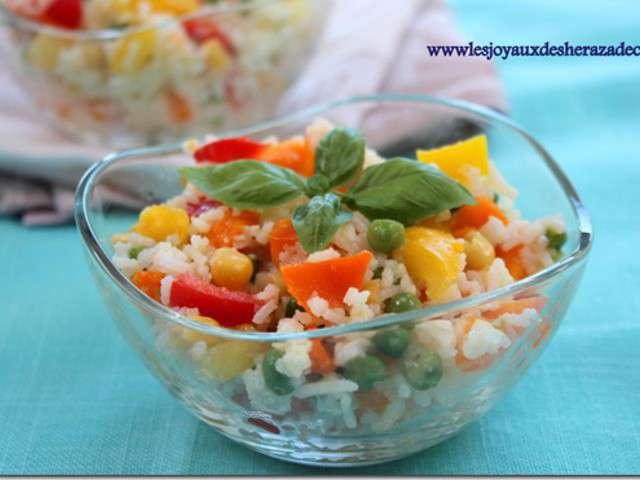 Recettes de Salade de riz et Accompagnement