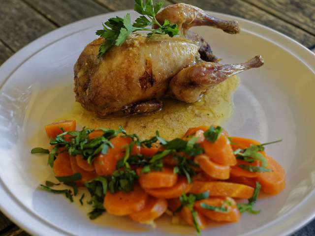 Recettes de Cailles et Carottes