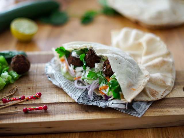 Recettes de Pita et Falafel