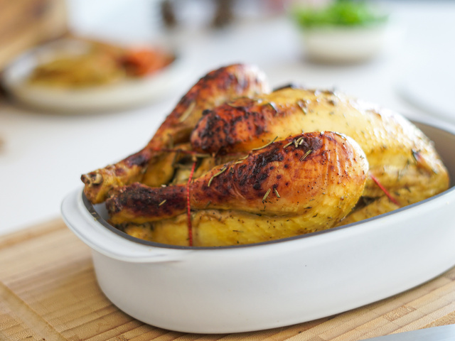 Recettes de Poulet rôti et Moutarde