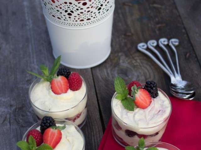 Recettes de Tiramisu aux Fruits Rouges et Framboises