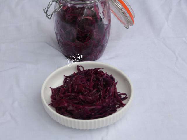 Recettes de Chou rouge et Choucroute