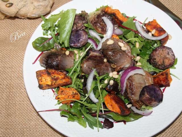 Recettes de Gésiers et Légumes