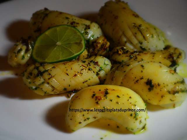 Recettes de Seiches en Persillade