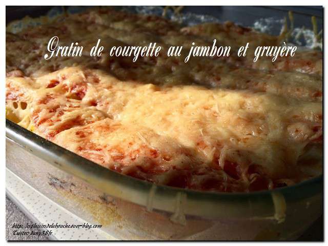 Recettes De Gratin De Courgettes Et Jambon 2