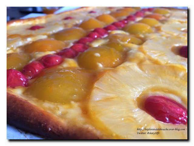 Recettes de Tarte Briochée de les plaisirs de la bouche