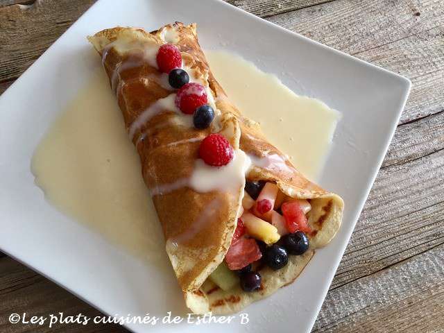 Recettes de Crêpe de Les plats cuisinés de Esther B