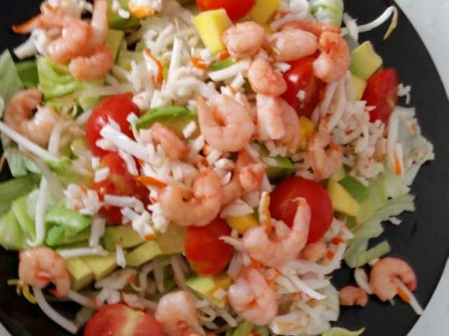 Recettes de Salade de la mer de Les recettes d'Alicia