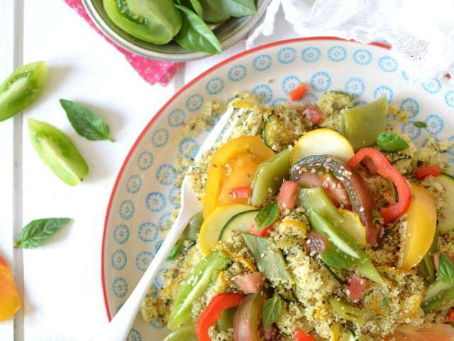 Recettes de Salade de semoule et Légumes d'Été