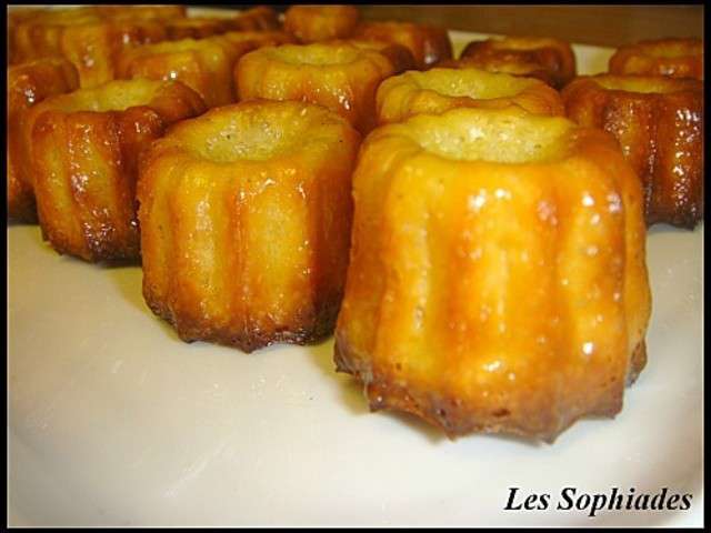 Recettes de Mini-cannelés de Les Sophiades