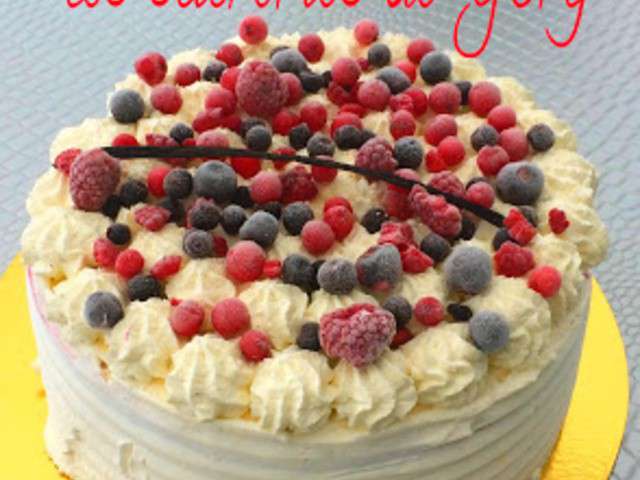 Recettes de Glace à la vanille et Fruits rouges