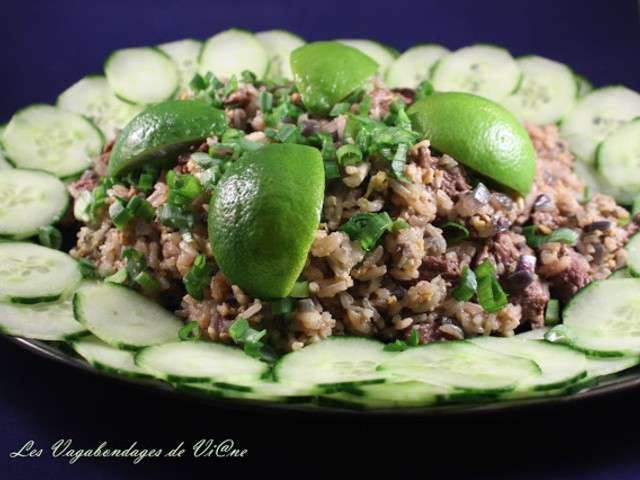 Recettes de Riz frit et Bœuf