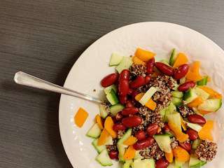 Recettes de Salade de quinoa et Haricots rouges