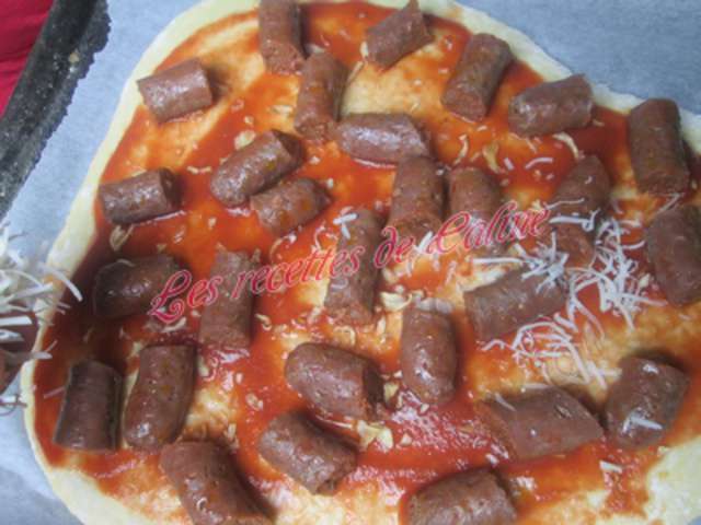 Recettes de Pizza et Merguez