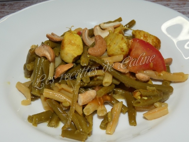 Recettes de Salade de haricots verts et Poulet