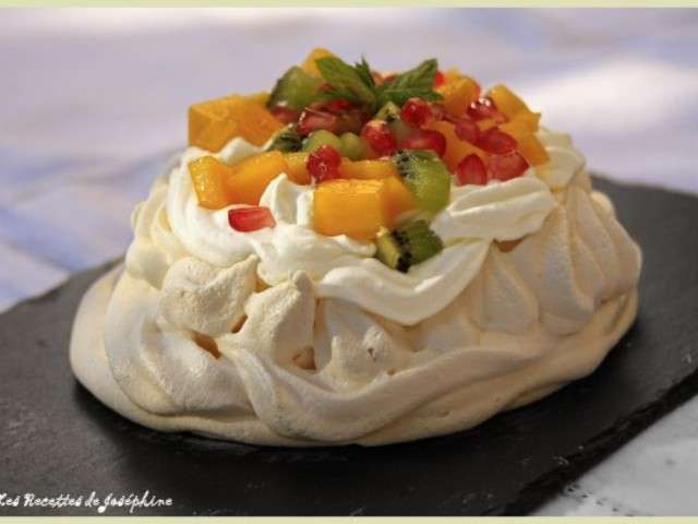 Recettes de Pavlova de lesrecettesdejosephine