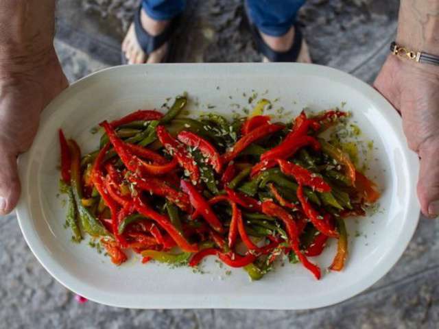 Recettes de Salade de poivrons de Line Lisbonne et Cie
