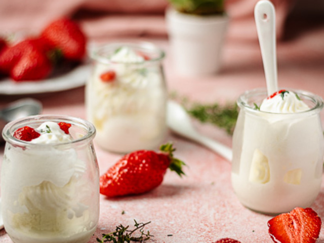 Recettes de Crème glacée de litchivanille