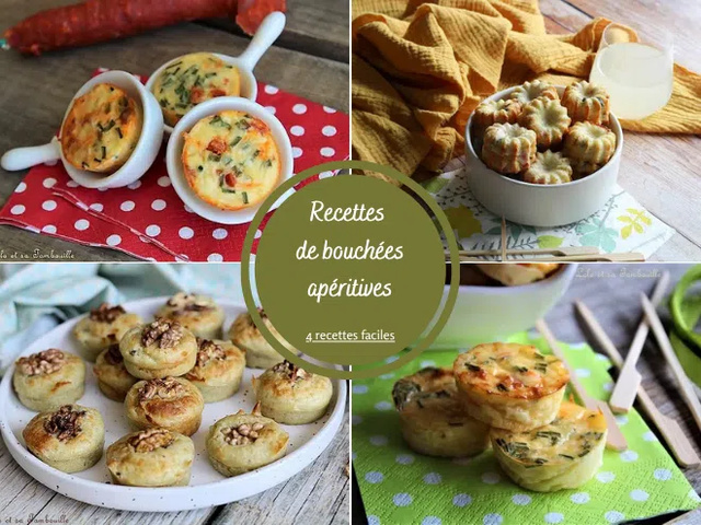 Recettes de Bouchées apéritives de Lolo et sa Tambouille