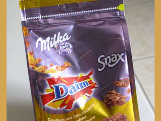 Recettes de Snax Milka Daim de Lolo et sa Tambouille