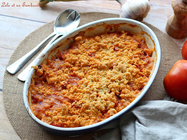 Recettes de Crumble et Chorizo