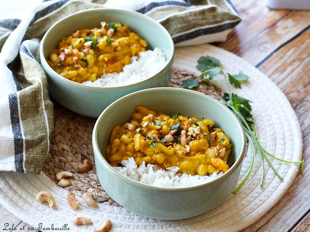 Recettes de Curry de haricots de Lolo et sa Tambouille