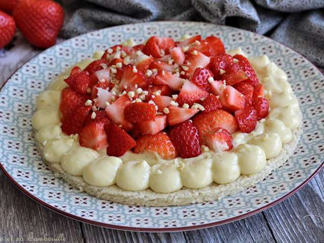Recettes de Dacquoise et Fraises