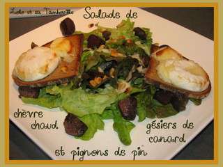 Recettes de Gésiers et Chèvre