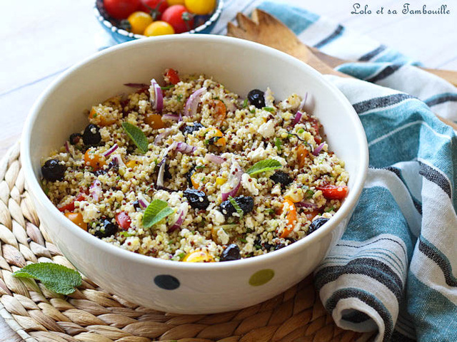Recettes de Quinoa de Lolo et sa Tambouille