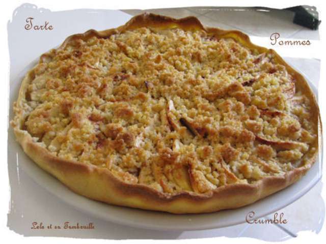 Recettes de Crumble aux Pommes de Lolo et sa Tambouille