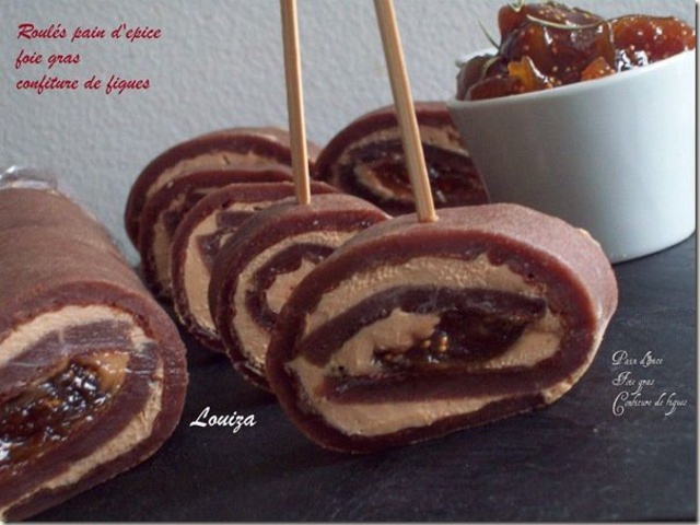 Recettes de Foie gras au pain d'épices de Louiza , doigts de fée