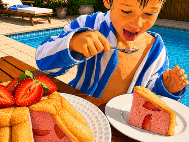 Recettes de Charlotte aux Fraises de LouLouGourmet
