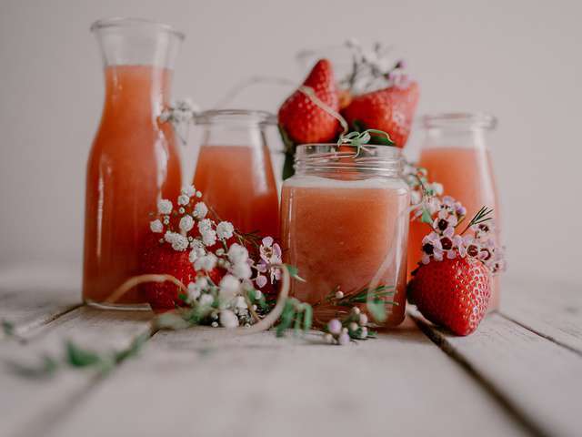 Recettes de Jus de fraise