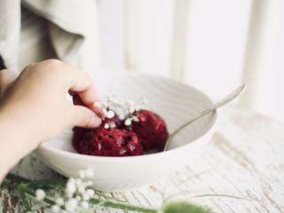 Recettes de Sorbets et Fruits rouges