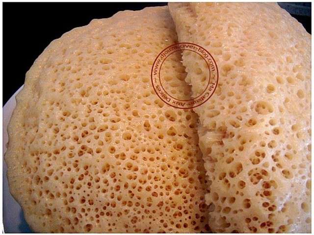 Recettes de Crepes Algerienne de La Cuisine de Djouza