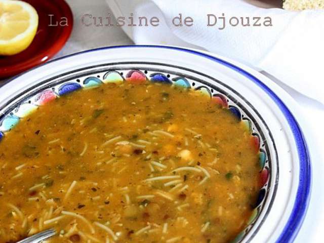 Recettes de Harira de La Cuisine de Djouza
