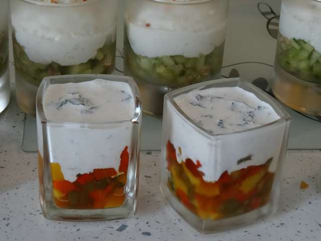 Recettes de Verrines et Poivrons - 2
