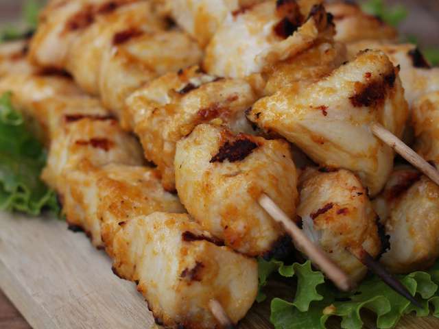 Recettes de Brochettes de Poulet de Ma cuisine du dimanche