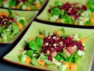 Recettes de Salade de betterave crue
