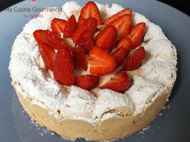 Recettes de Dacquoise et Fraises