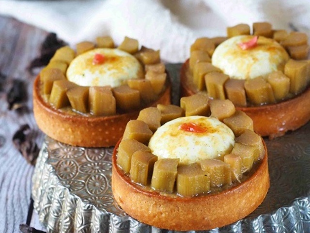 Recettes de Tartelette et Rhubarbe