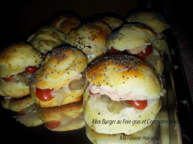 Recettes de Mini-Burger de Ma cuisine maison