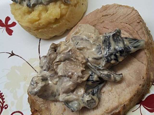 Les Meilleures Recettes de Sauce aux champignons et Rôti