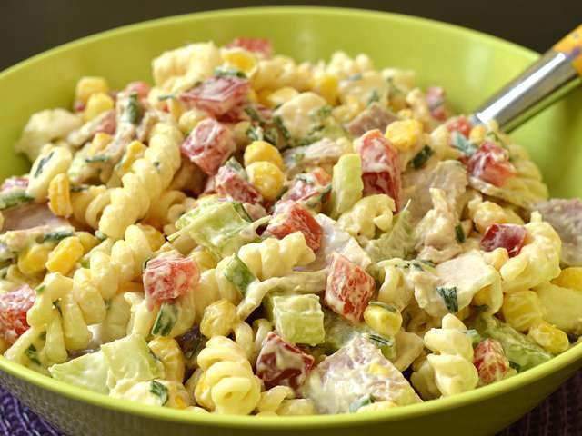 Recettes de Salade de pâtes de Ma Cuisine Santé