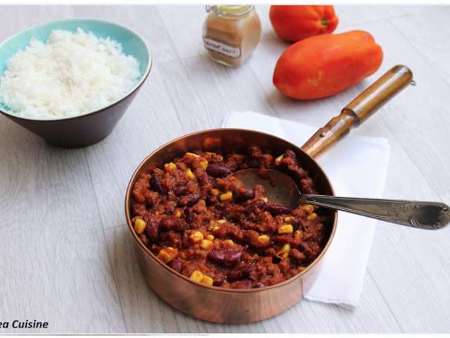 Les Meilleures Recettes de Chili con carne et Haricot rouge