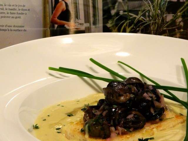 Recettes d'Escargots de Madame Anne aux fourneaux
