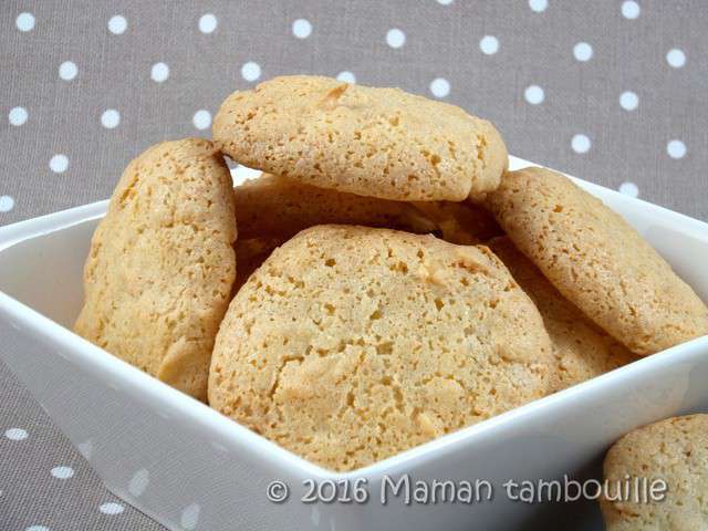 Recettes de Biscuits aux amandes de Maman Tambouille